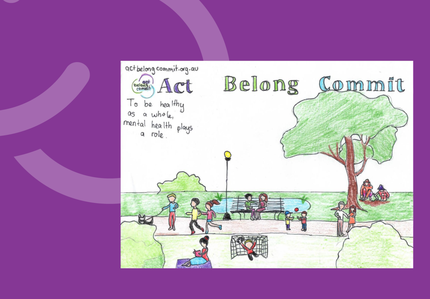Winners announced for Design an Ad competition - Act Belong Commit
